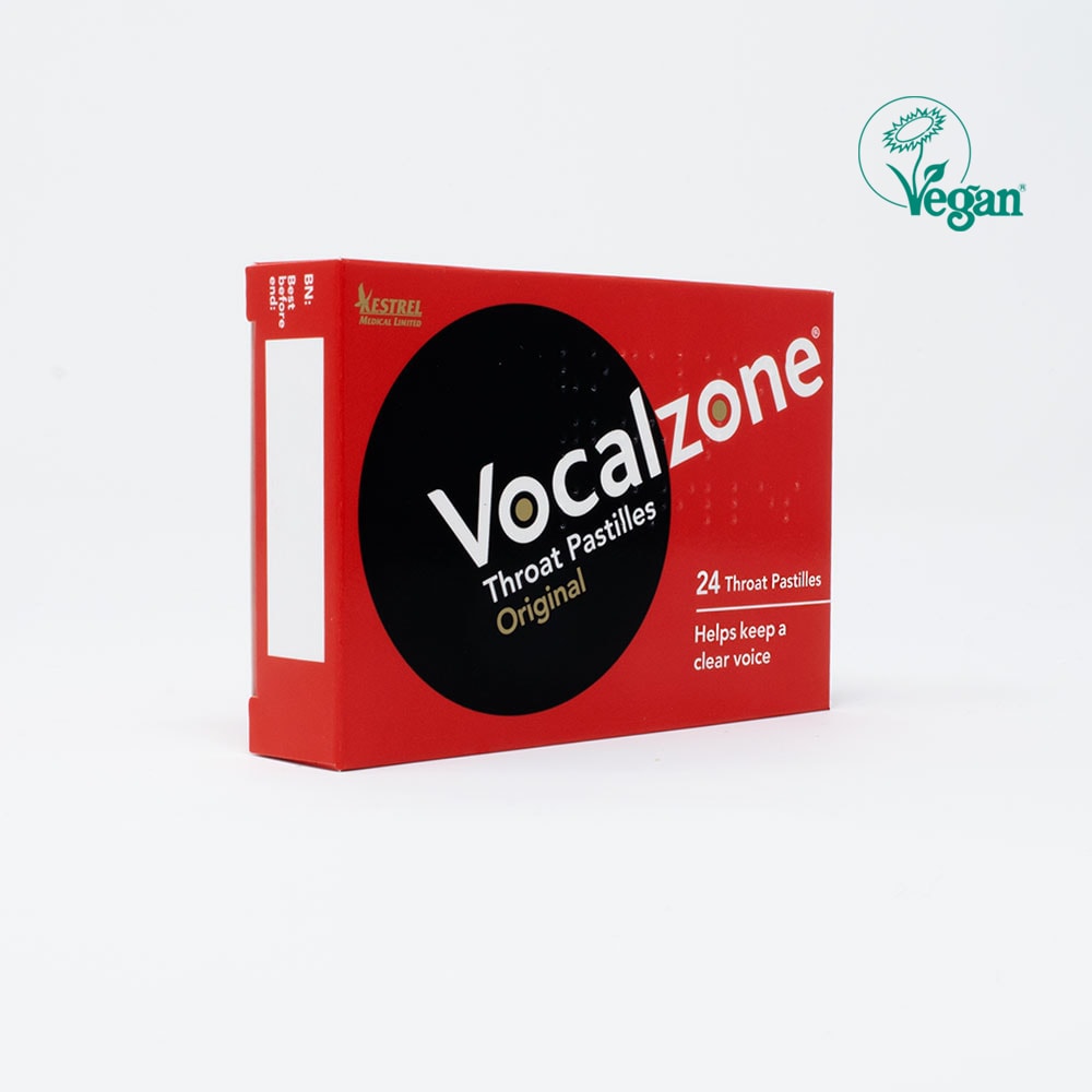 Vocalzone Throat Pastilles - Original - Vocalzone