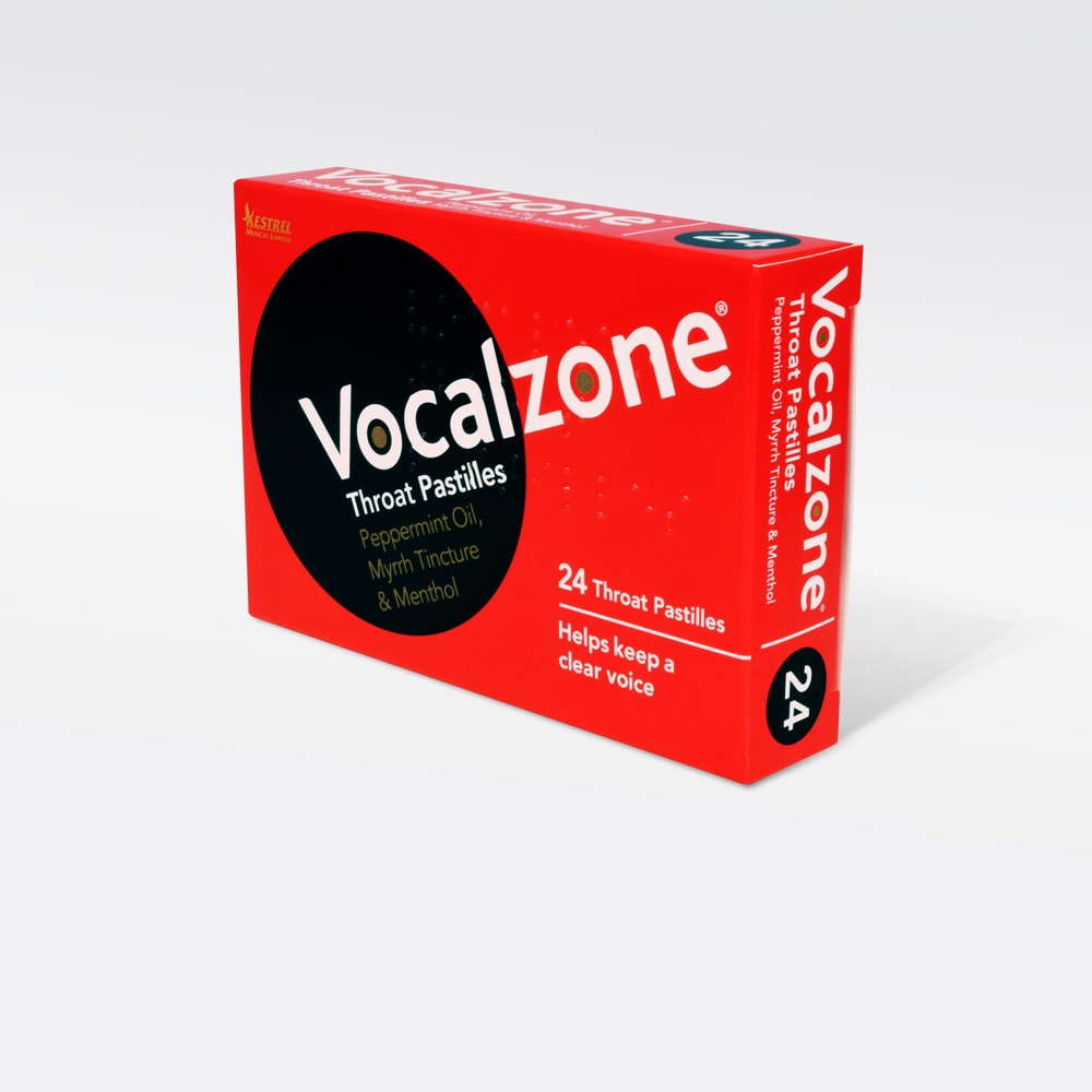 Vocalzone Throat Pastilles - Vocalzone