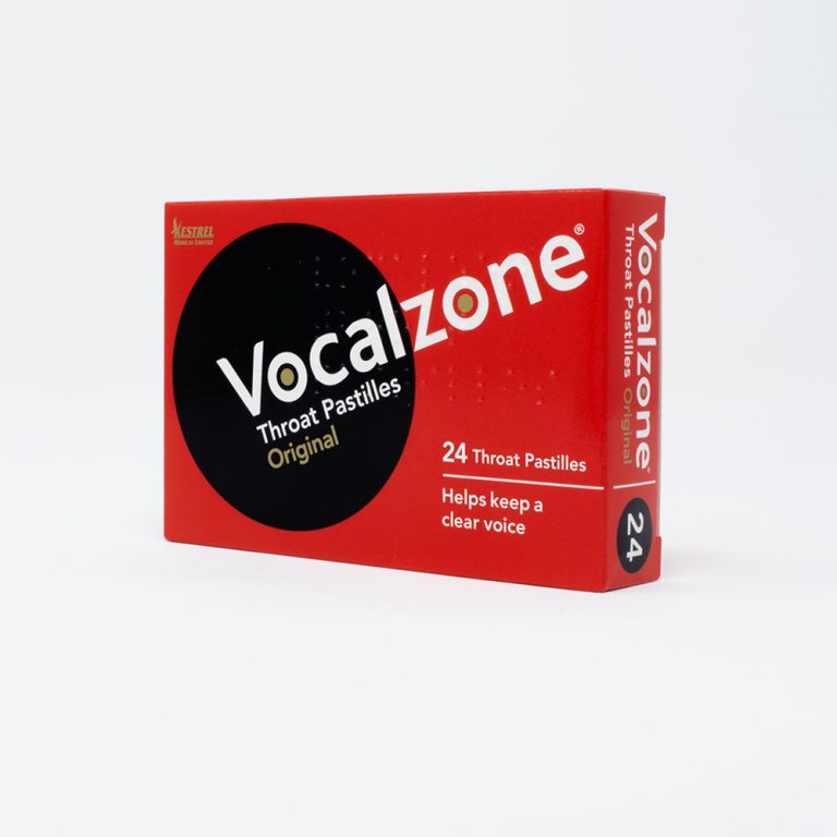 Vocalzone Throat Pastilles - Original - Vocalzone