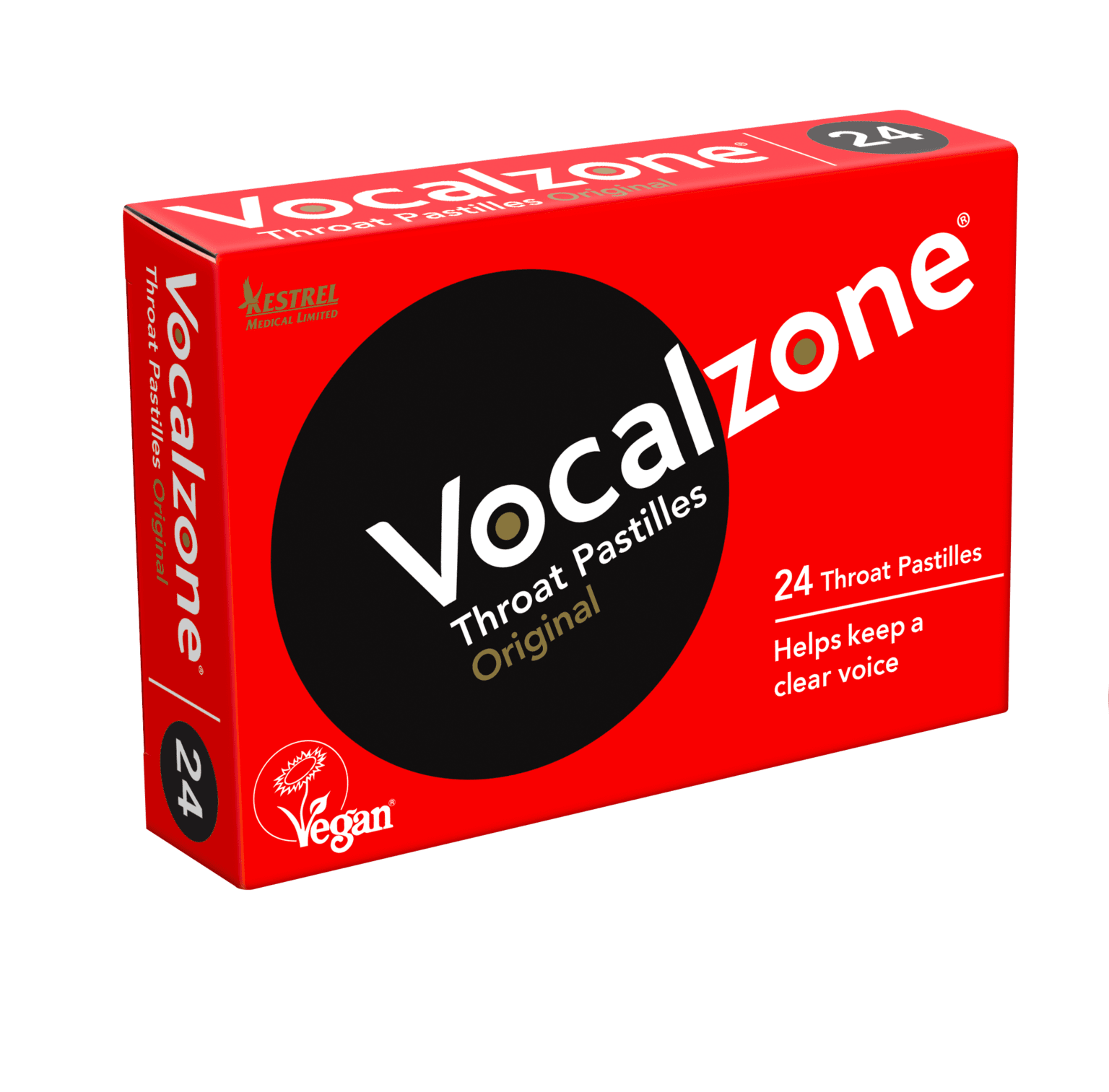 Vocalzone Throat Pastilles - Original - Vocalzone